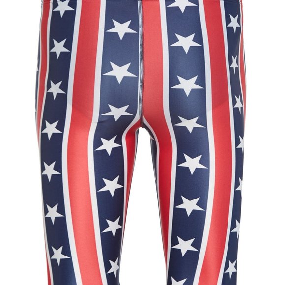 Speedo | Swim | Speedo Mens Stars And Bars Jammer Nylonspandex | Poshmark